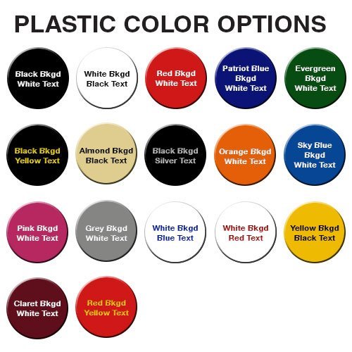 Magnetic name plates for offices and more - NapNameplates.com