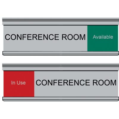 Sliding Signs for Offices - NapNameplates