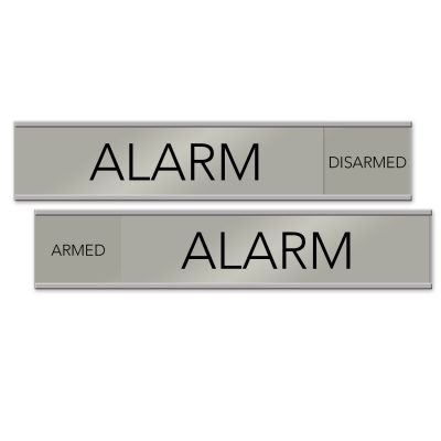 Traditional Slider Signs - NapNameplates