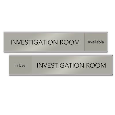 Traditional Slider Signs - NapNameplates