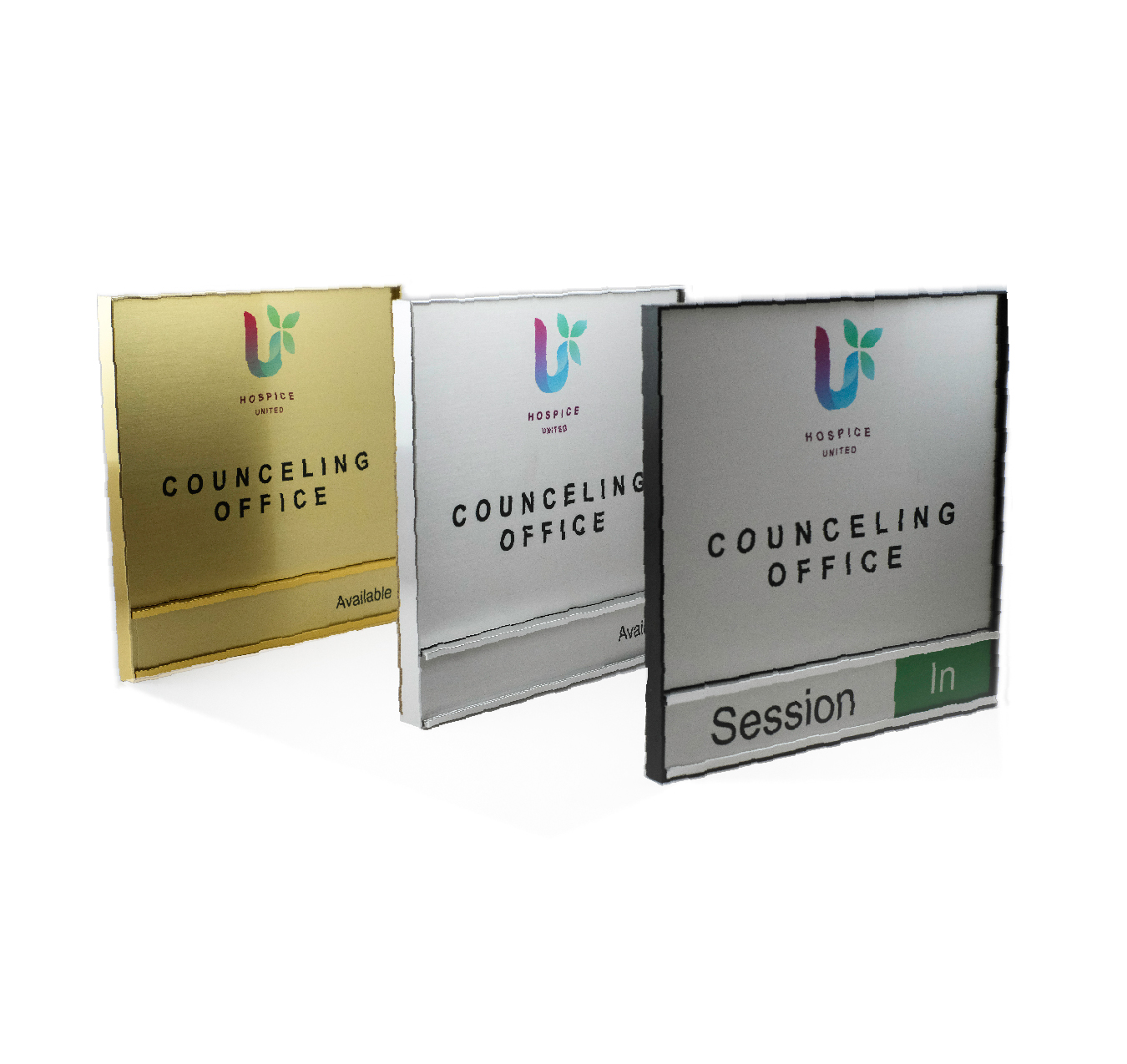 Large Slider Signs With Custom Text For Offices Nap Nameplates