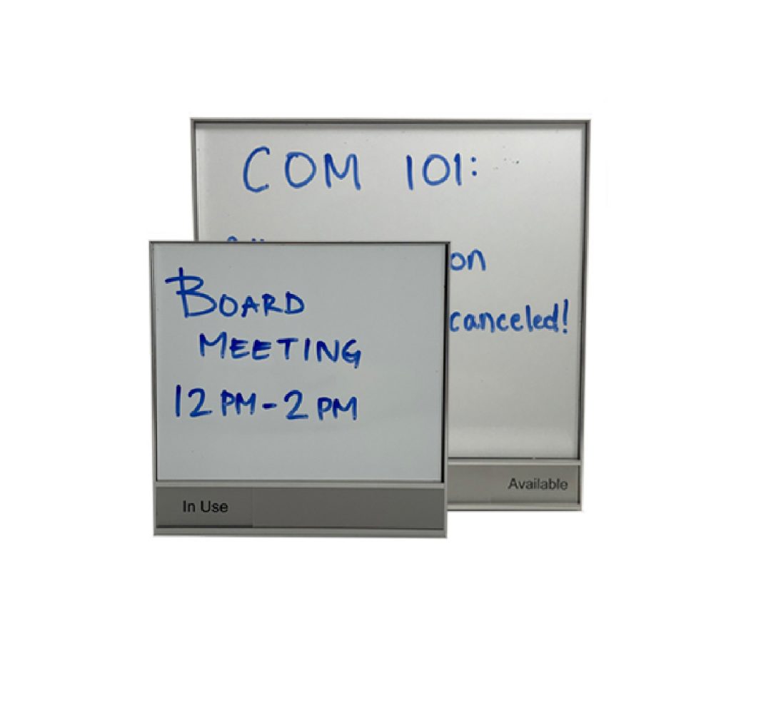 Custom Nameplate Availability Whiteboard Slider Sign