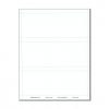 Printable Paper Name Plates, Blank Perforated in Several Sizes ...