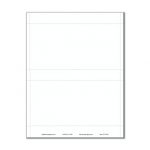 Printable Paper Name Plates, Blank Perforated in Several Sizes ...