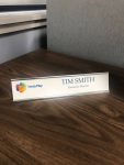 8x2 Printable Paper Name Plates for Offices - NapNameplates.com